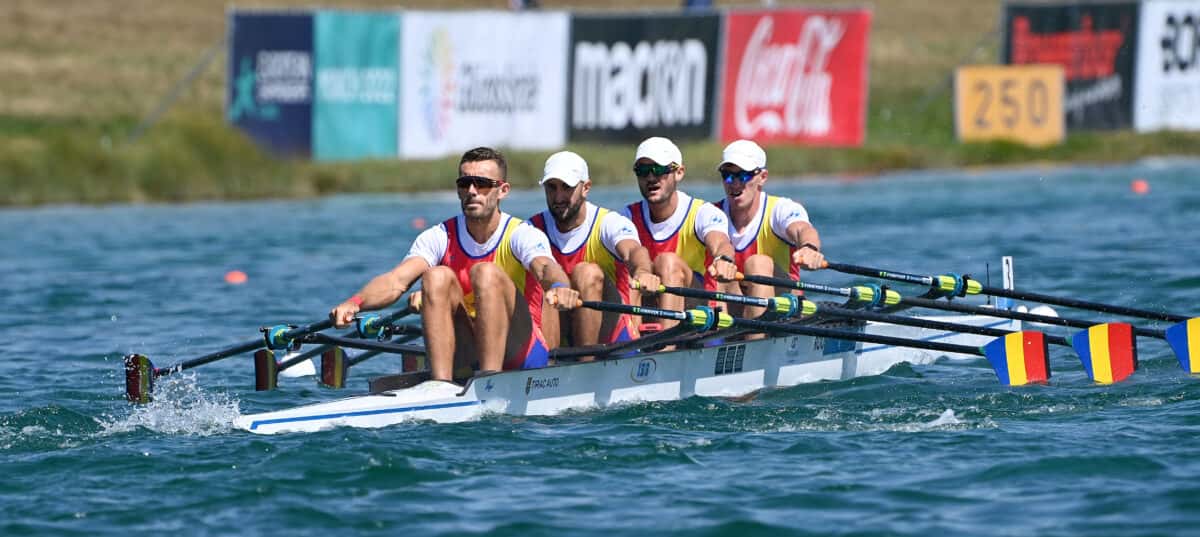 2022 European Rowing Championships - Munich, Germany - Men's Quadruple ...