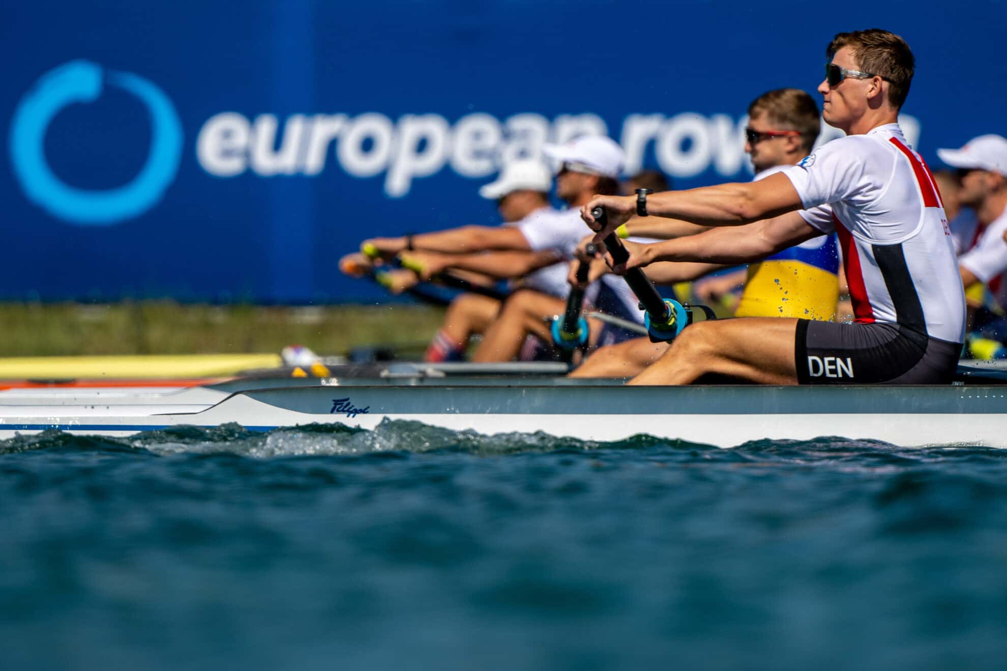 Day One racing (2) at the 2022 European Rowing Championships in Munich ...