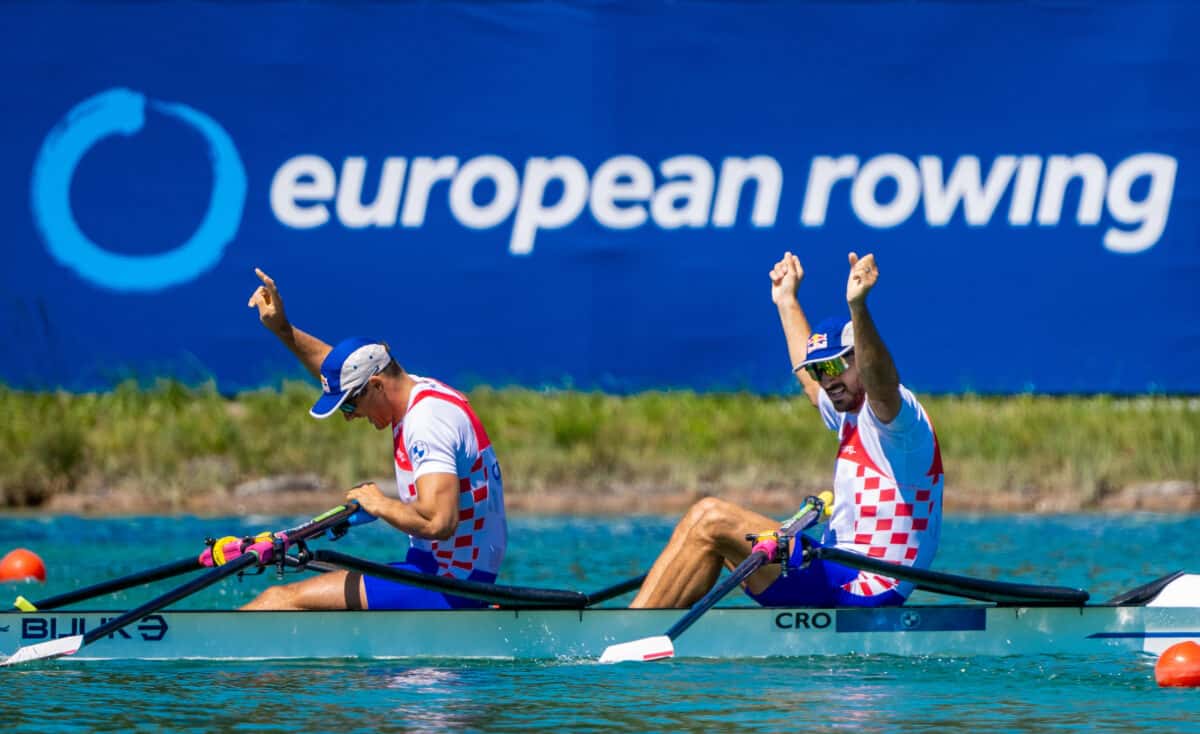Day Four racing at the 2022 European Rowing Championships in Munich ...