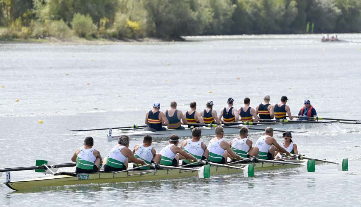 Day three at the 2022 World Rowing Masters Regatta, Libourne, France ...