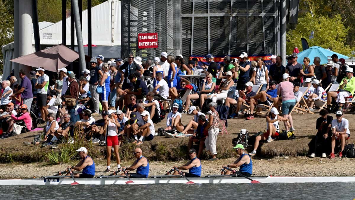 Day five at the 2022 World Rowing Masters Regatta, Libourne, France ...