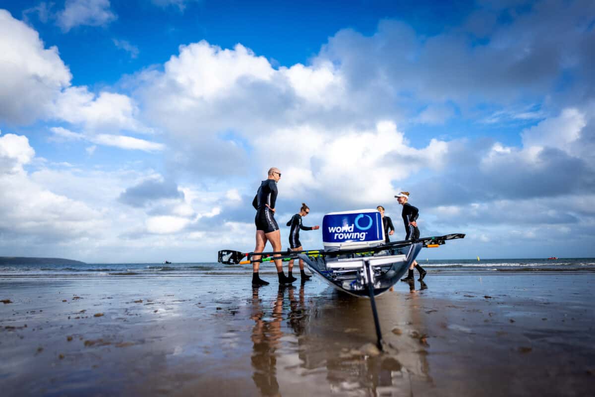 2022 World Rowing Beach Sprint Finals - Jackie Kiddle and Matt Dunham ...