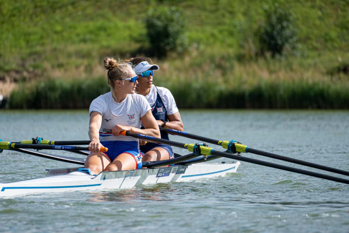 Partners on and off the water - Saskia Budgett and Kyra Edwards - World ...
