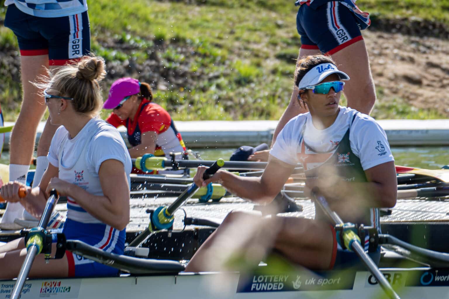 Partners on and off the water - Saskia Budgett and Kyra Edwards - World ...