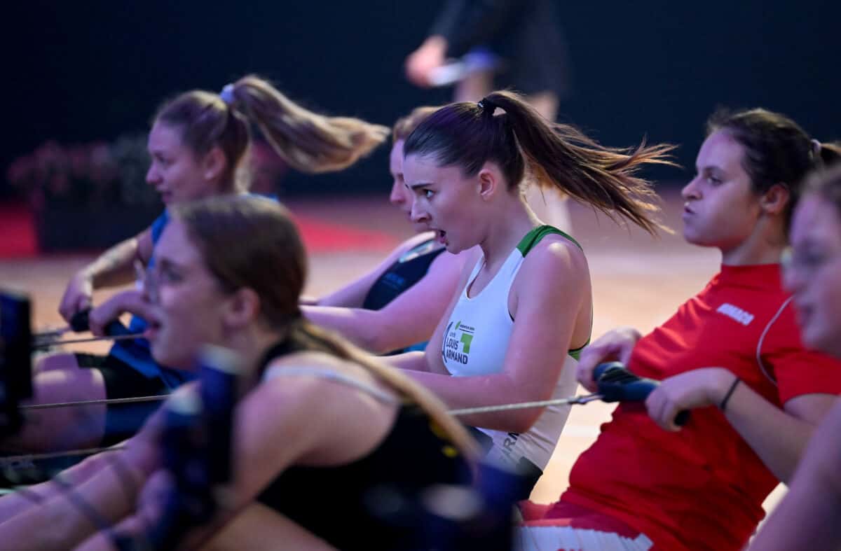 Day one at the 2023 European Rowing Indoor Championships, Paris, France ...