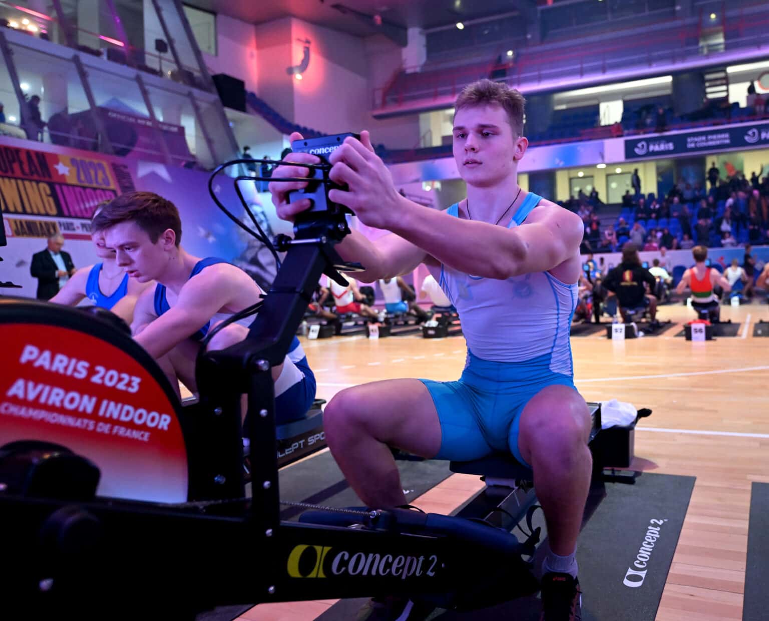 Intense racing at the 2023 European Rowing Indoor Championships in ...
