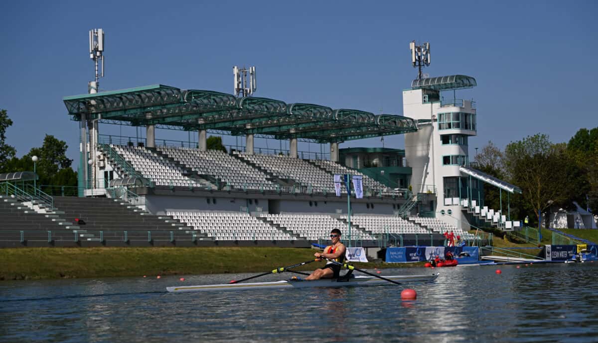 Training (2) at the 2023 World Rowing Cup I in Zagreb, Croatia - World ...