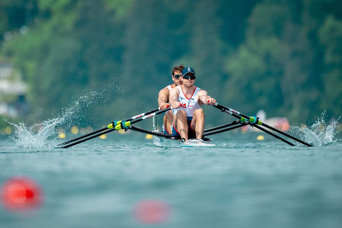 2024 World Rowing Cup II - Lucerne, Switzerland - Men's Double Sculls ...