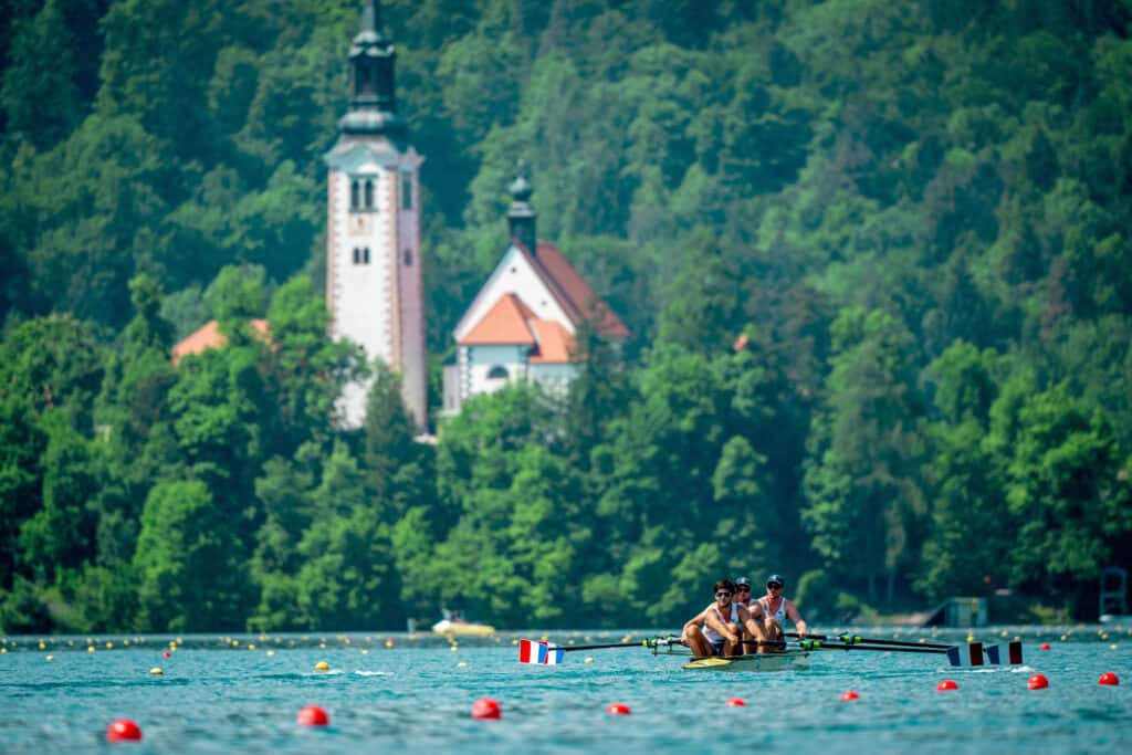 2023 European Rowing Championships - Bled, Slovenia - Men’s Four (M4 ...