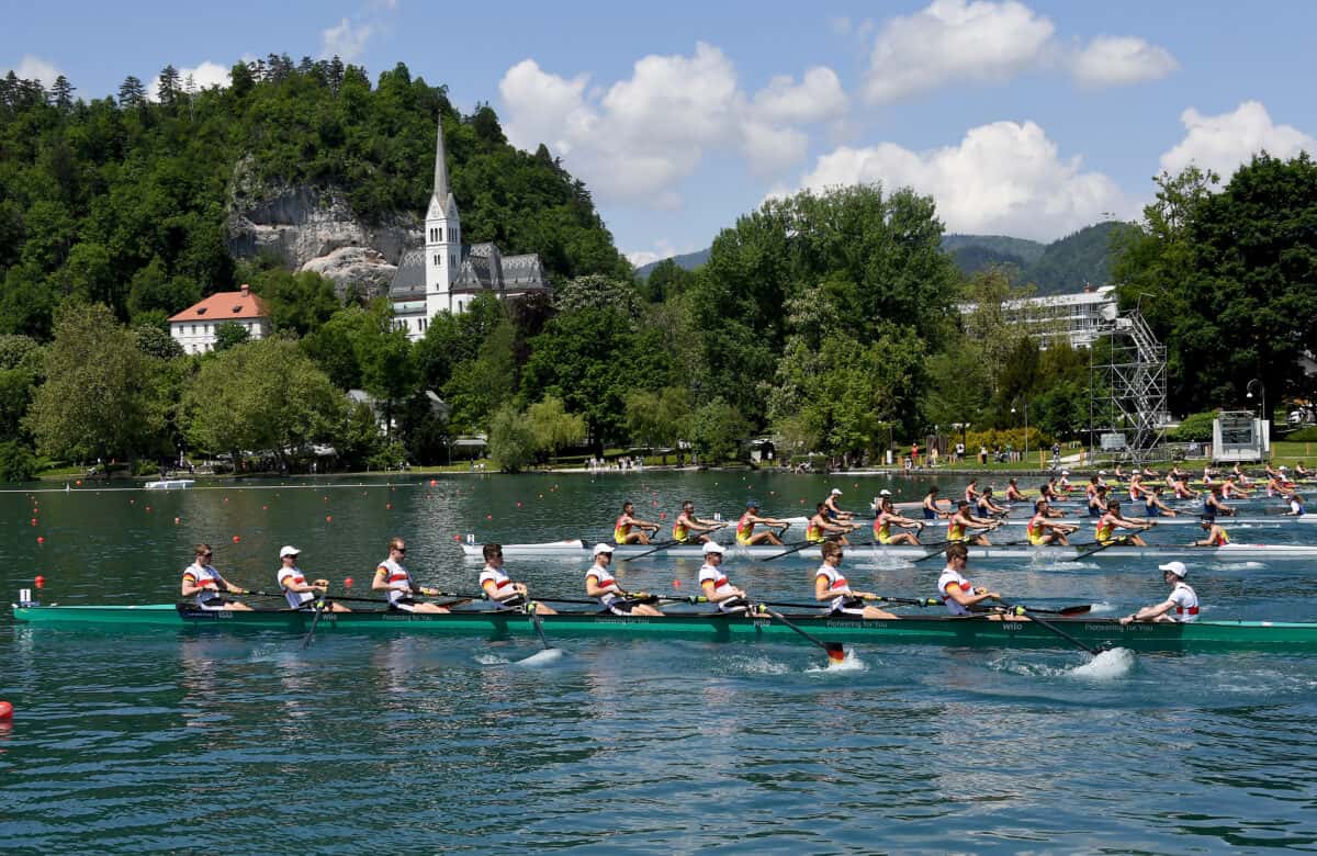 2023 European Rowing Championships - how do athletes like Lake Bled