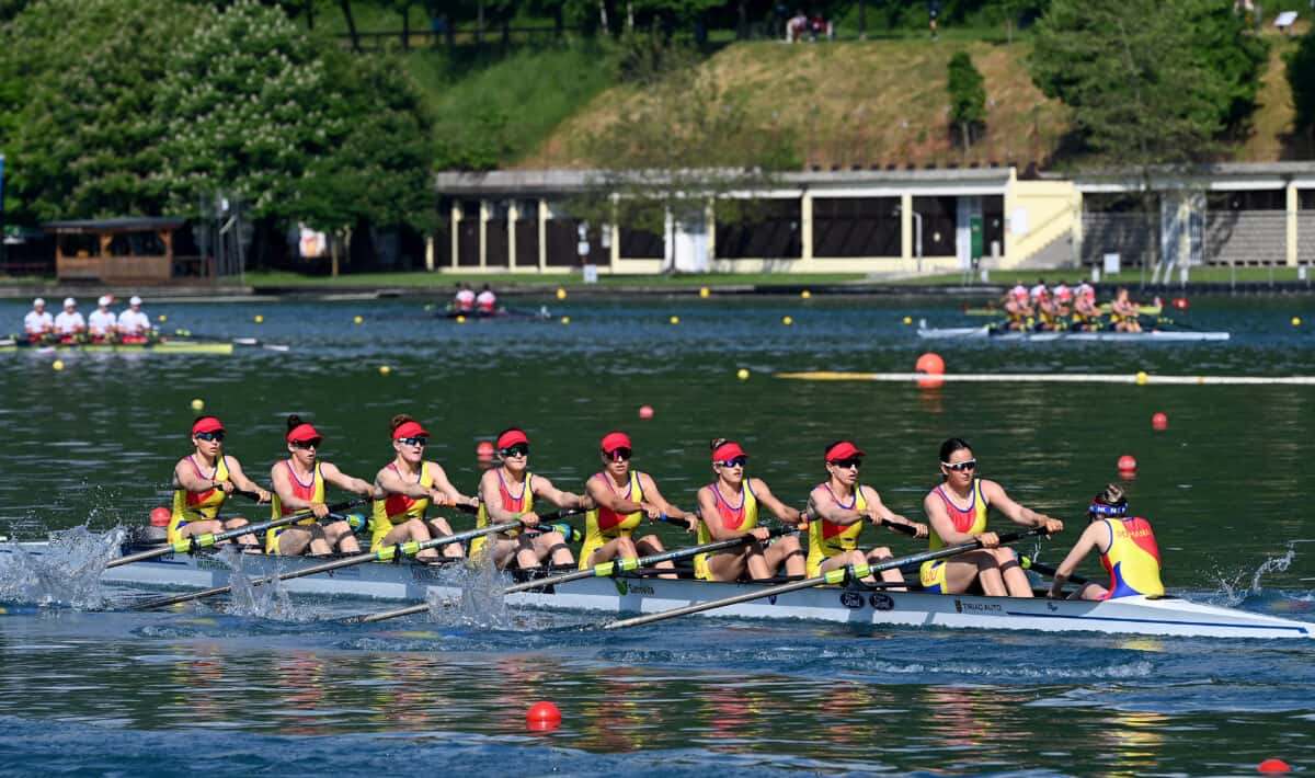 2023 European Rowing Championships - Bled, Slovenia - Women's Eight (W8 ...
