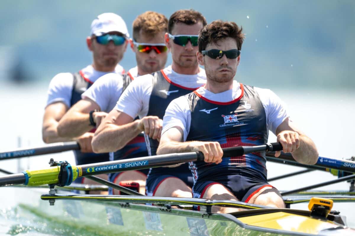 2023 World Rowing Cup II - Varese, Italy - Men's Four (M4-) A-final