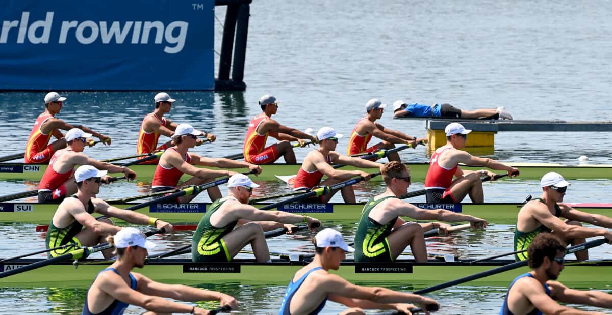 Day One racing at the 2023 World Rowing Cup II in Varese, Italy - World ...