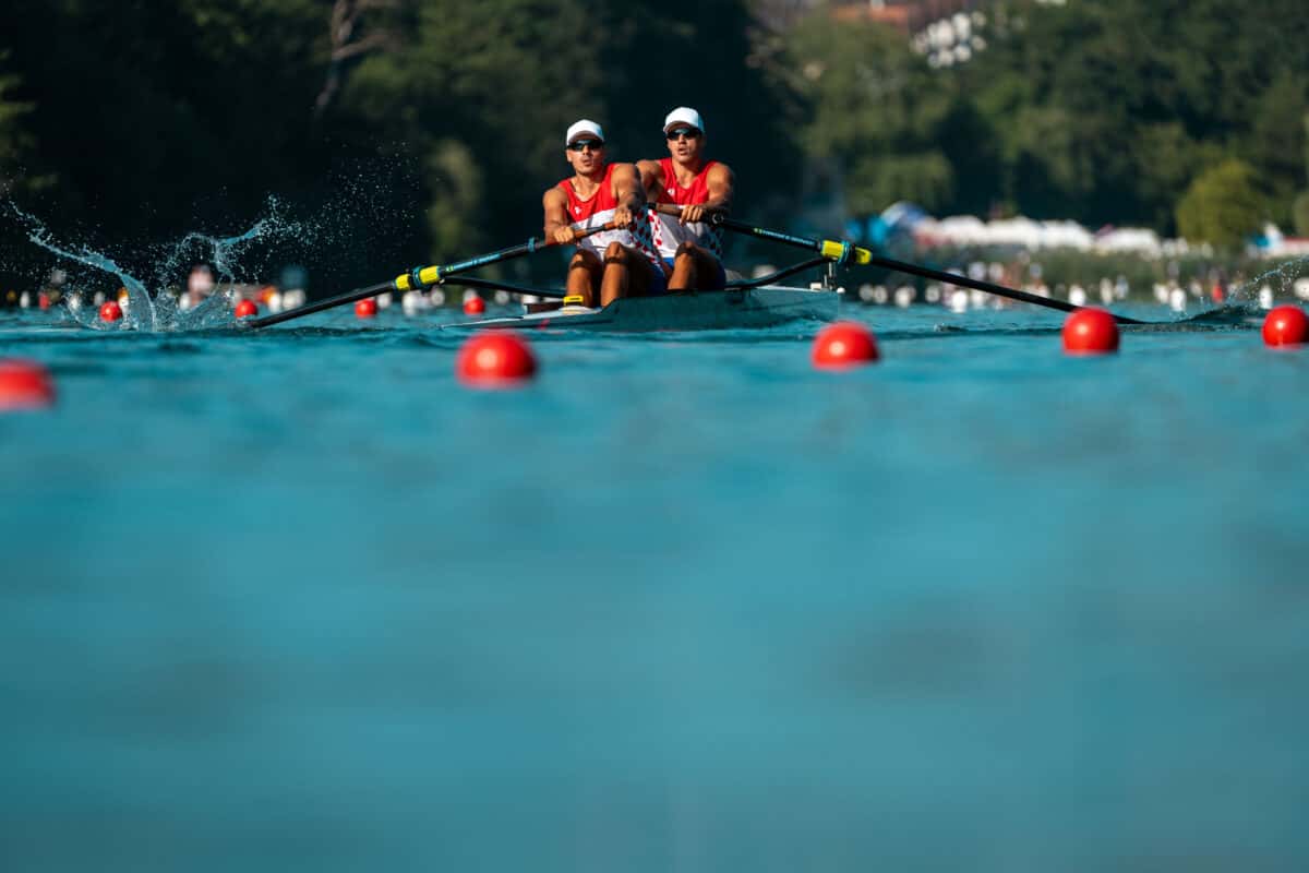 2023 World Rowing Championships - Belgrade, Serbia - Men's Pair (M2-) Semifinal A/B 1