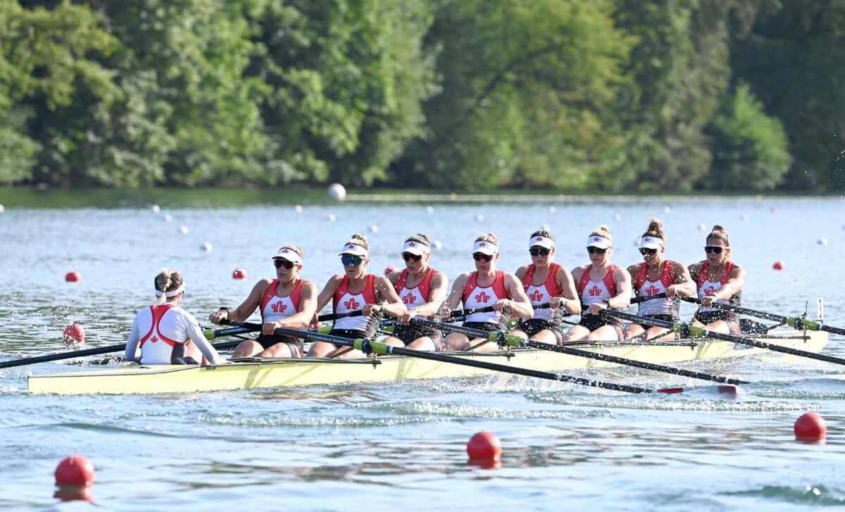 2023 World Rowing Cup III - Lucerne, Switzerland - Women's Eight (W8 ...
