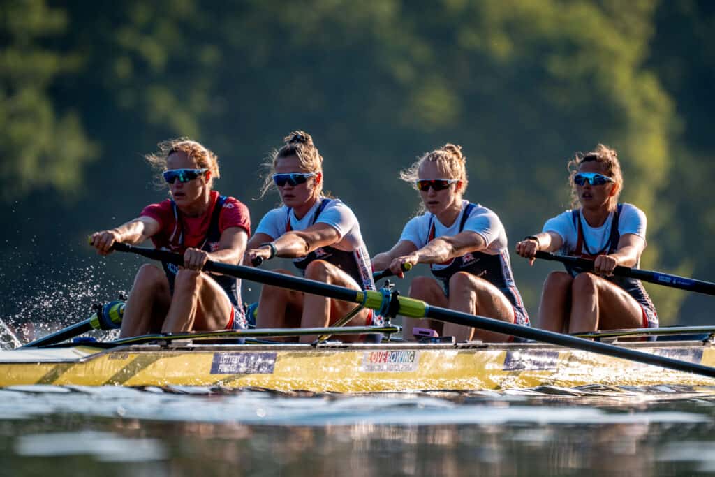 2023 World Rowing Cup III - Lucerne, Switzerland - Women's Four (W4-) A ...