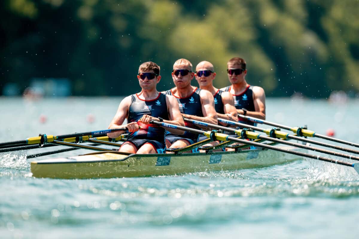 2023 World Rowing Cup III - Lucerne, Switzerland - Men's Quadruple ...