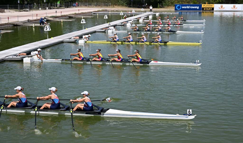 Day One Racing (2) at the 2023 World Rowing Under 23 Championships in ...