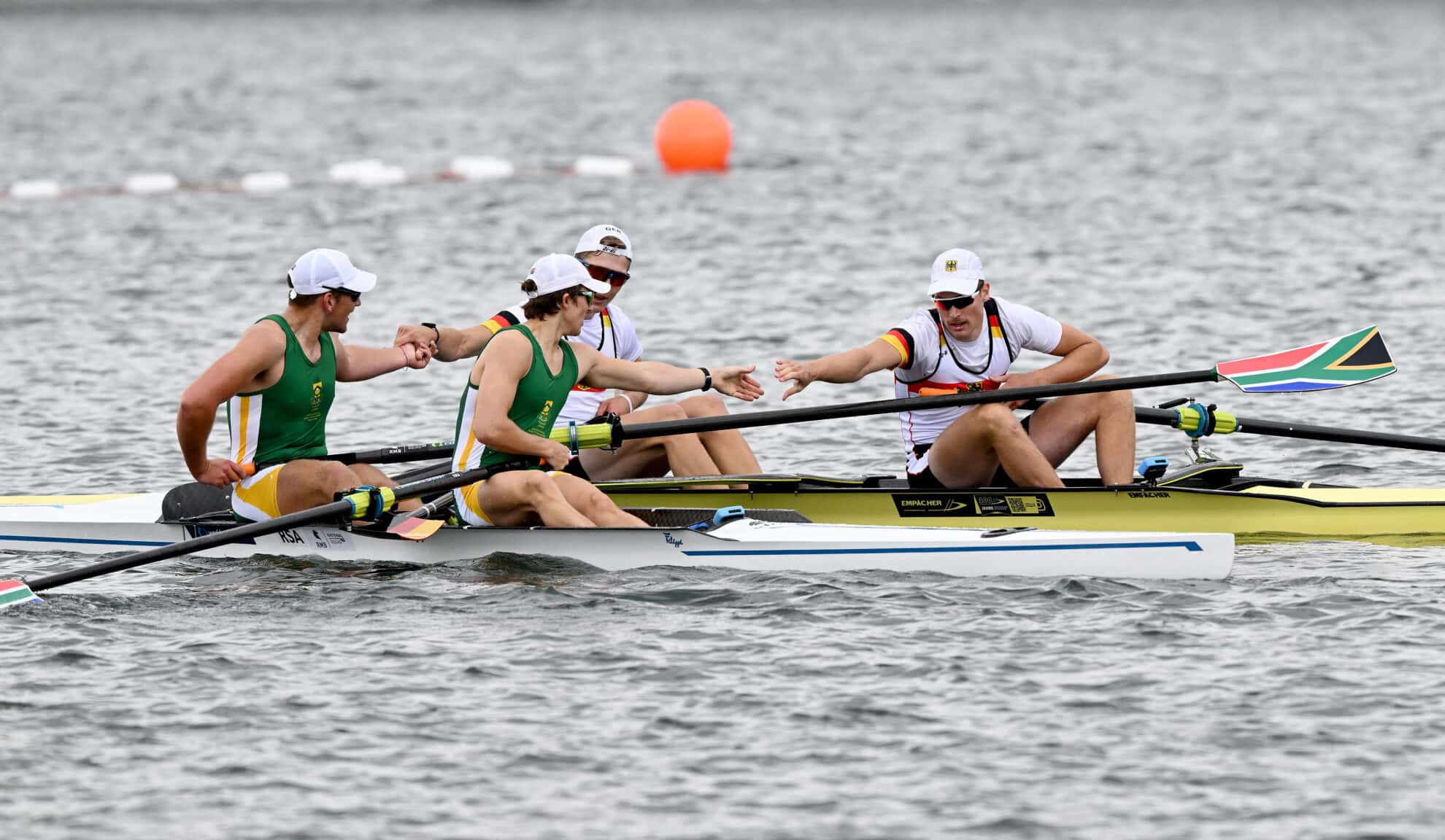 Day Three Racing (2) at the 2023 World Rowing Under 19 Championships in ...