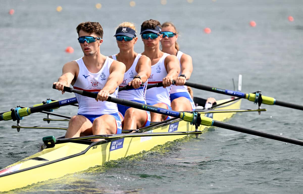 2023 World Rowing Championships - Belgrade, Serbia - PR3 Mixed Coxed ...