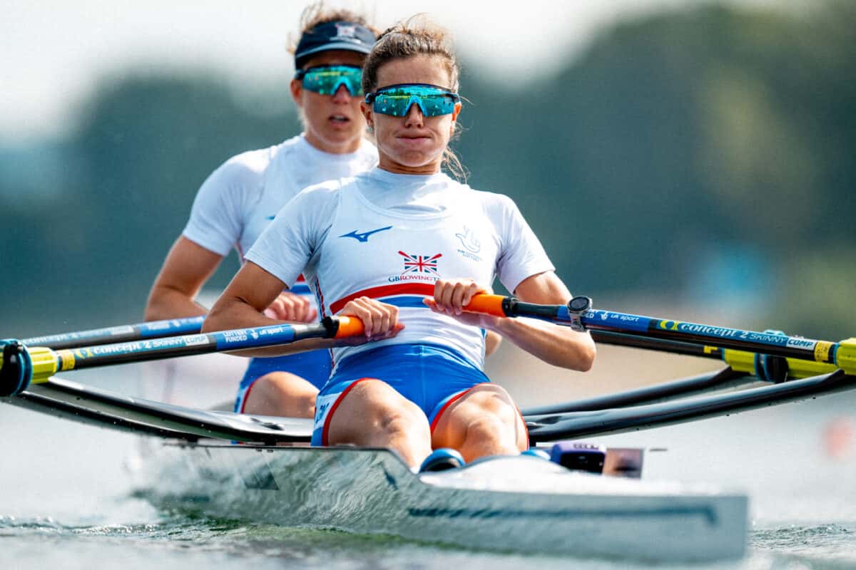 2023 World Rowing Championships - Belgrade, Serbia - Lightweight Women's Double Sculls (LW2x) A ...