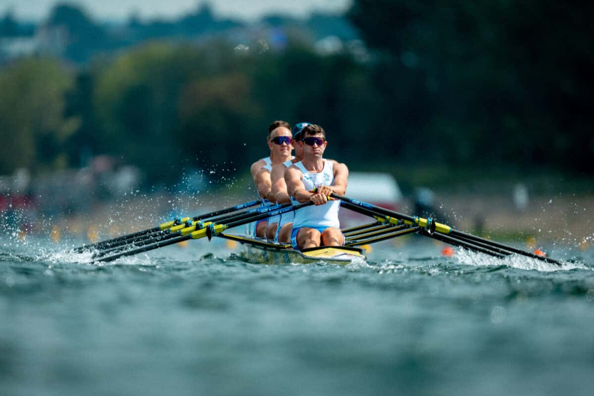 2023 World Rowing Championships - Belgrade, Serbia - Men's Quadruple Sculls (M4x) Semifinal A/B 2
