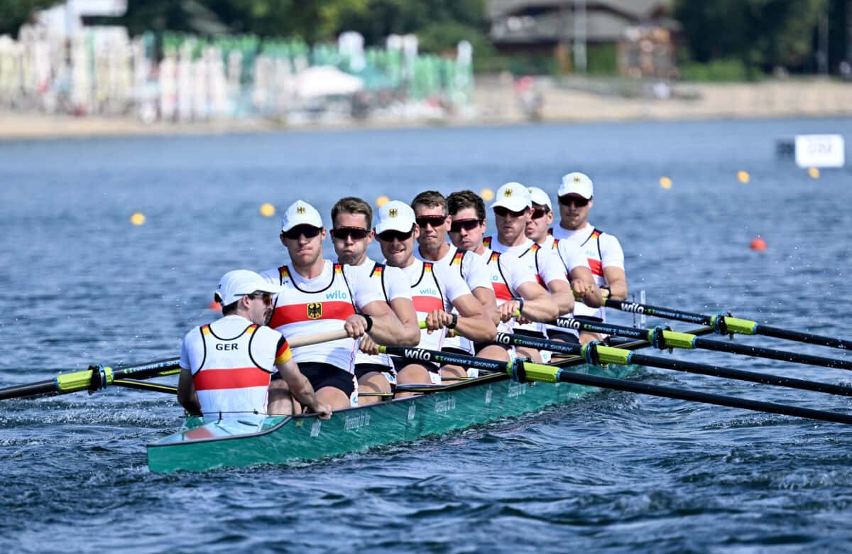 2023 World Rowing Championships - Belgrade, Serbia - Men's Eight (M8 ...