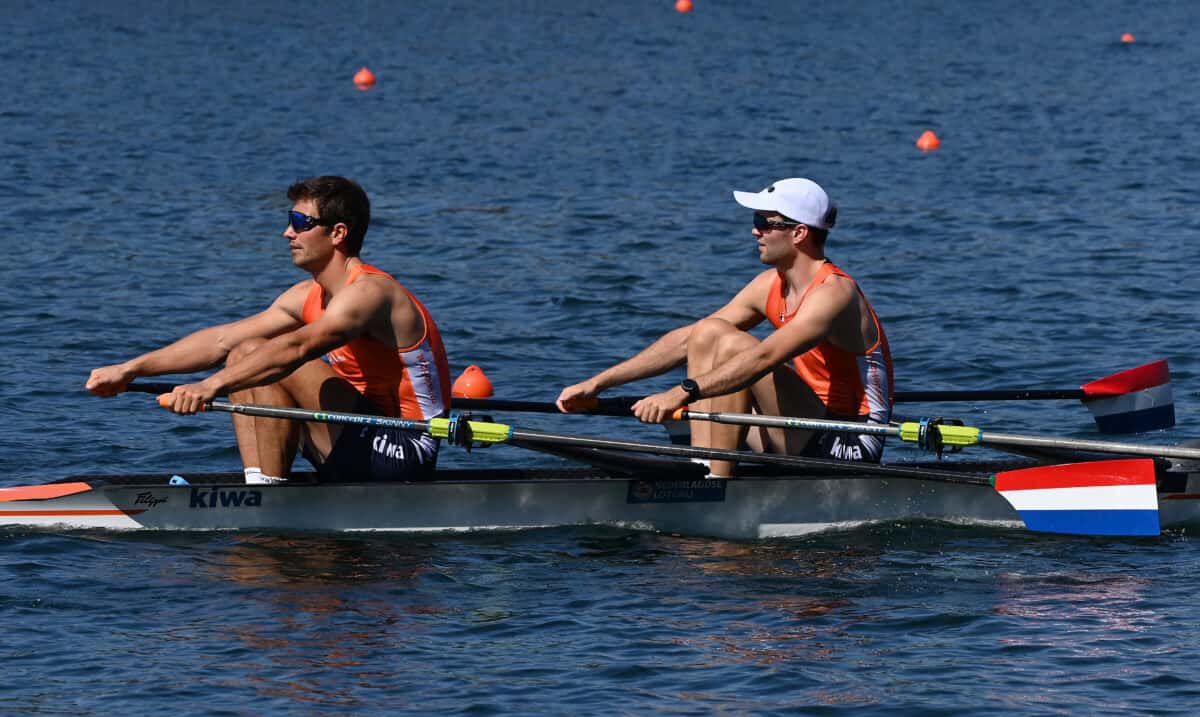 2023 World Rowing Championships - Belgrade, Serbia - Men's Double Sculls (M2x) Semifinal A/B 1