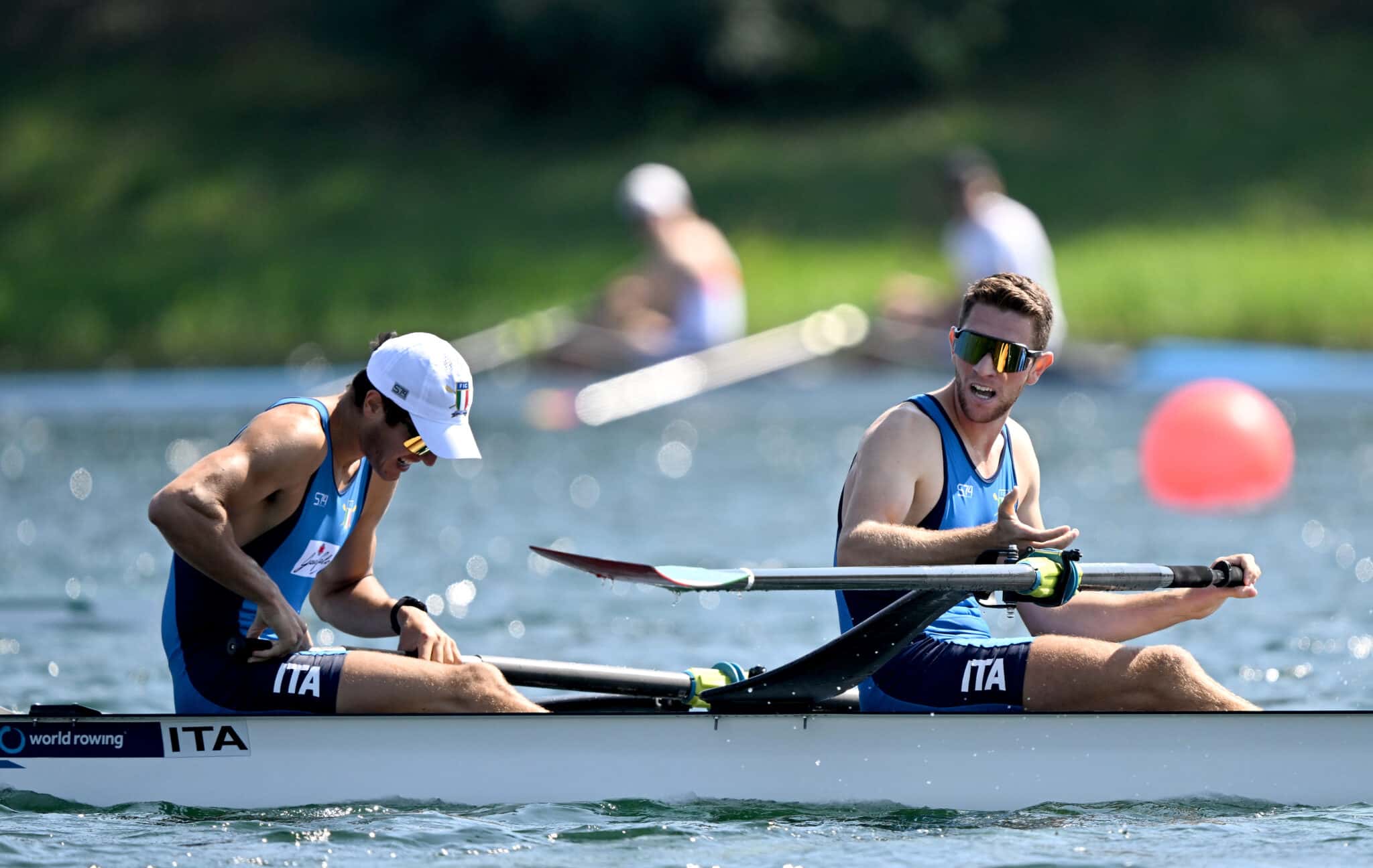 2024 World Rowing Cup I - Varese, Italy - Men's Pair (M2-) Repechage 1