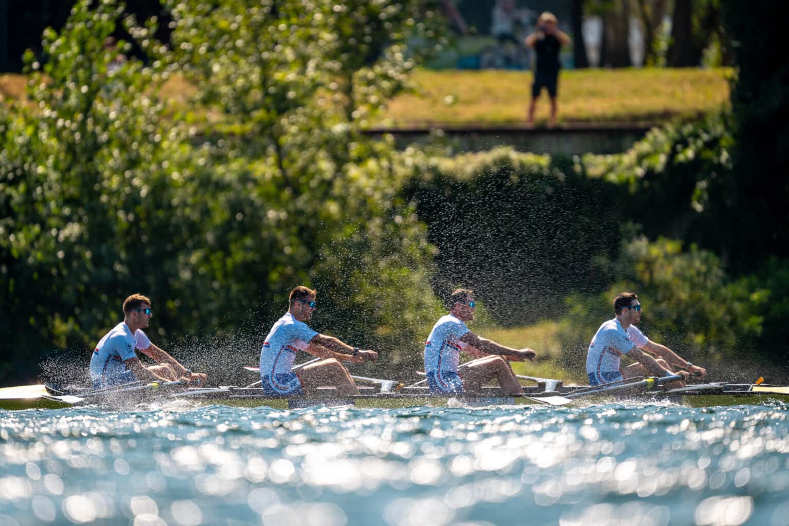 2023 World Rowing Championships - Belgrade, Serbia - Men's Four (M4-) A-final