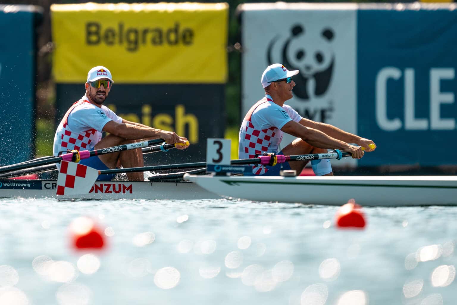2023 World Rowing Championships - Belgrade, Serbia - Men's Double Sculls (M2X) A-final
