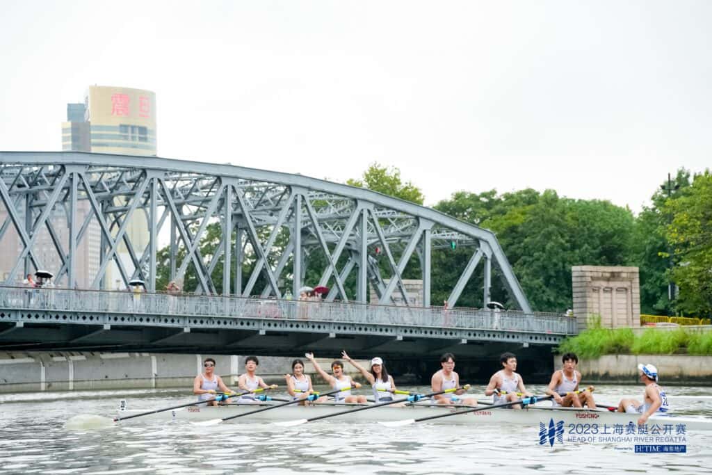 Success for the 2023 Head of Shanghai River Regatta along the Suzhou ...