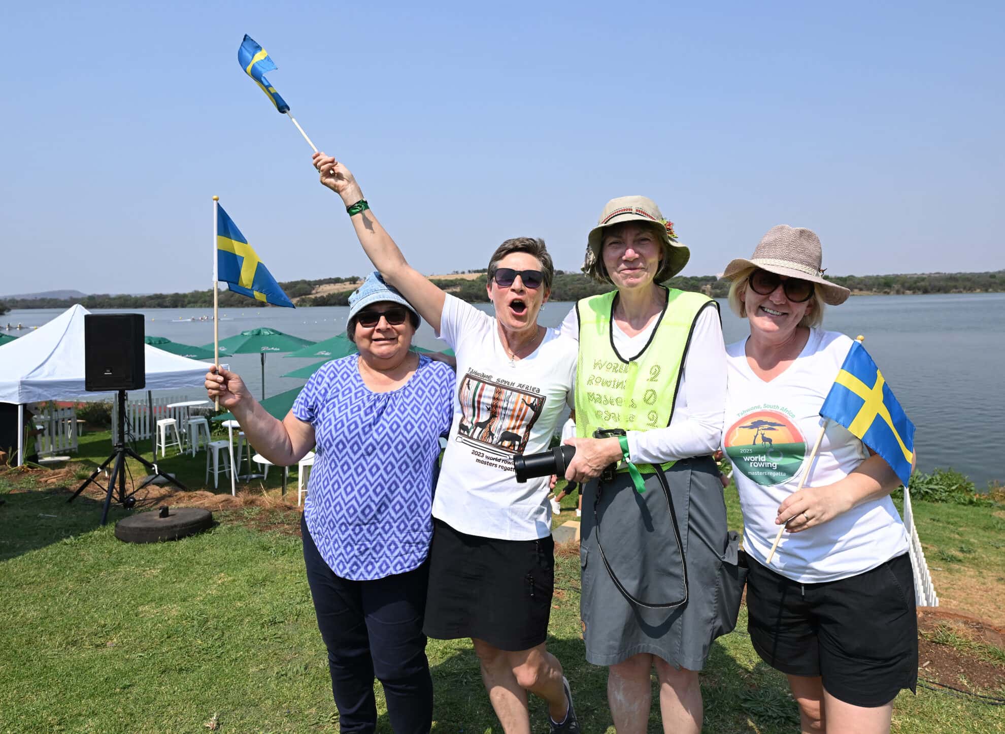 Sunday mixed races at the 2023 World Rowing Masters Regatta, Tshwane ...