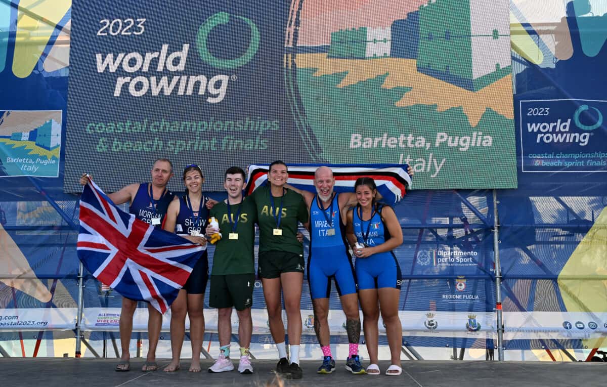 Day Three podiums at the 2023 World Rowing Beach Sprint Finals ...