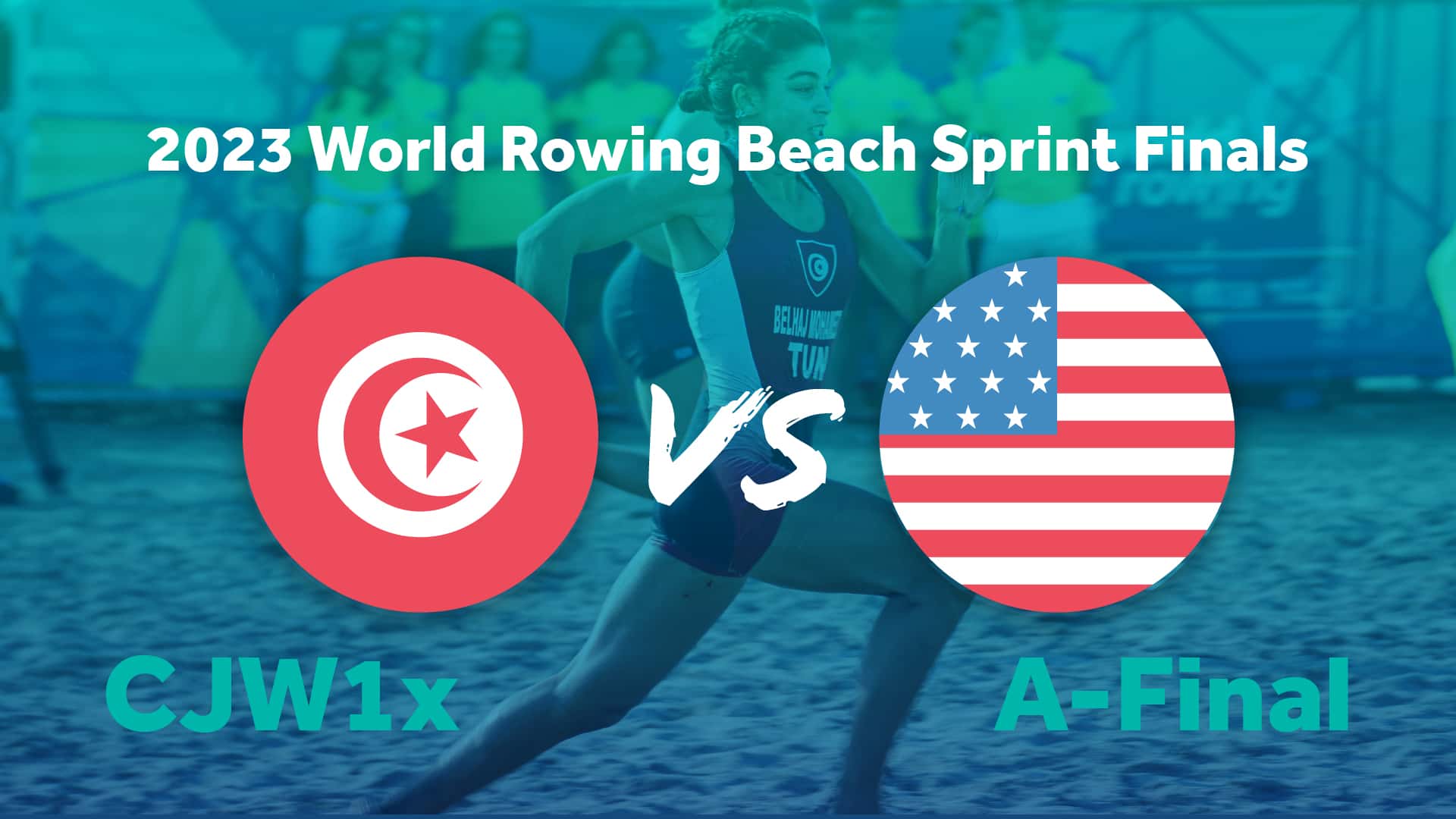 2023 World Rowing Beach Sprint Finals - Coastal Under 19 Women's Solo ...