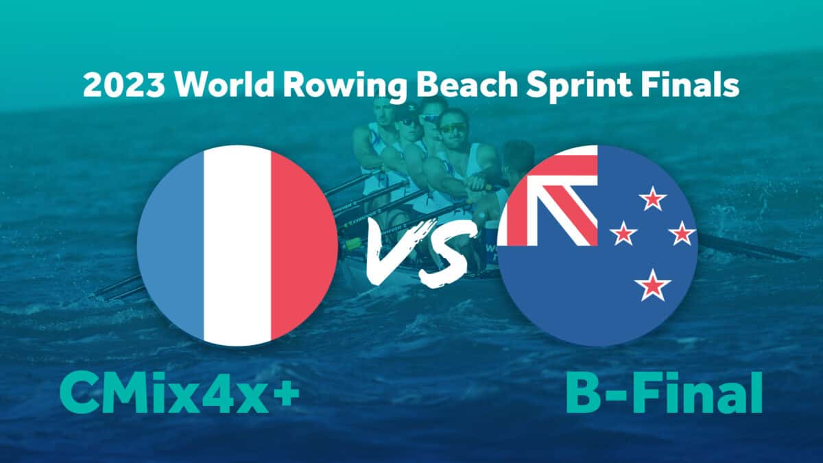 2023 World Rowing Beach Sprint Finals - Coastal Mixed Coxed Quadruple ...