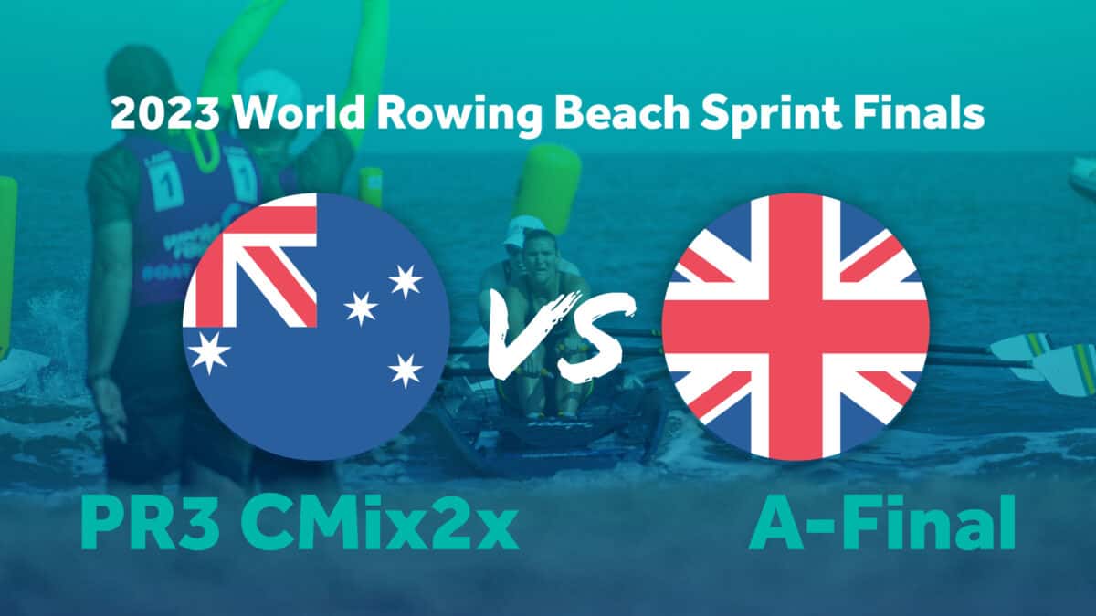 2023 World Rowing Beach Sprint Finals - PR3 Coastal Mixed Double Sculls ...