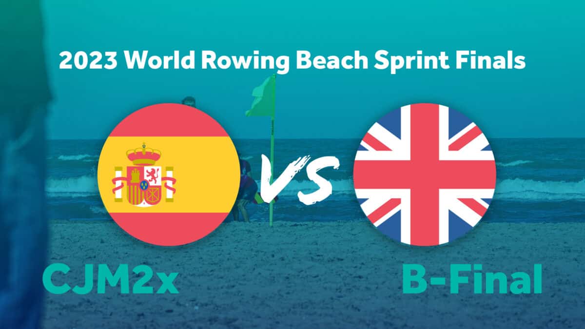2023 World Rowing Beach Sprint Finals - Coastal Under 19 Men's Double ...