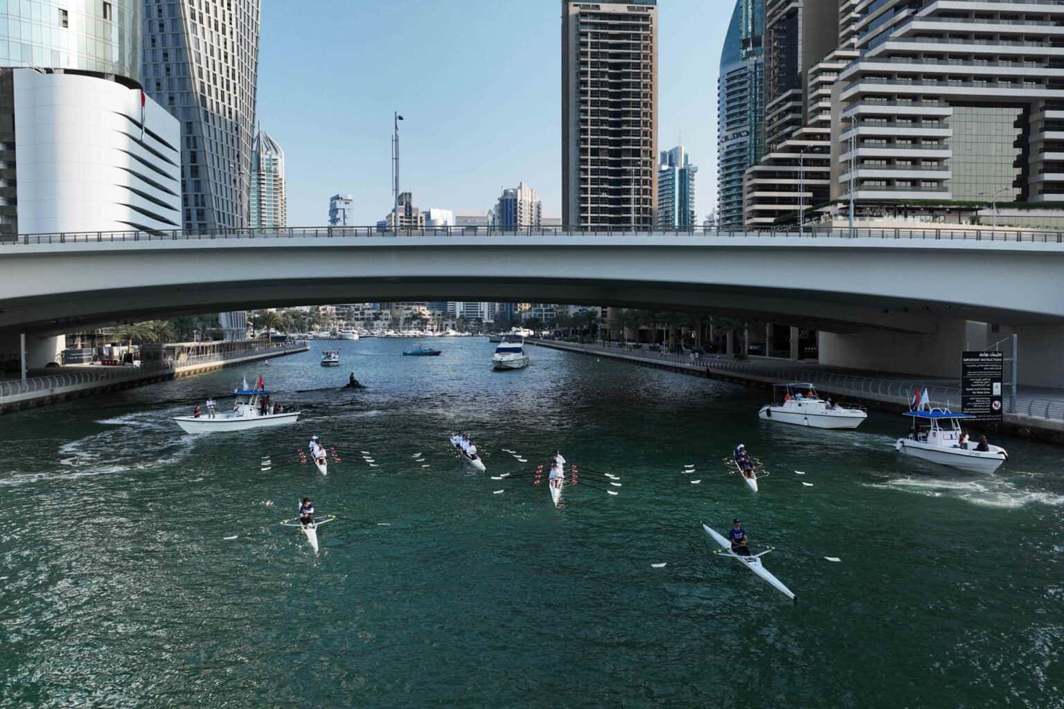 The Global Canal Rowing Action concludes in Dubai to join fight for ...