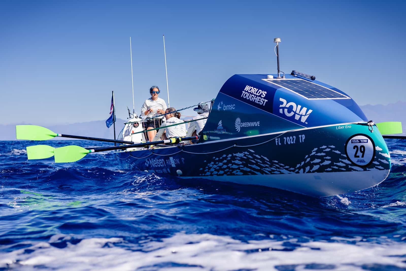 Strong winds pushing Atlantic rowers to their limits - World Rowing