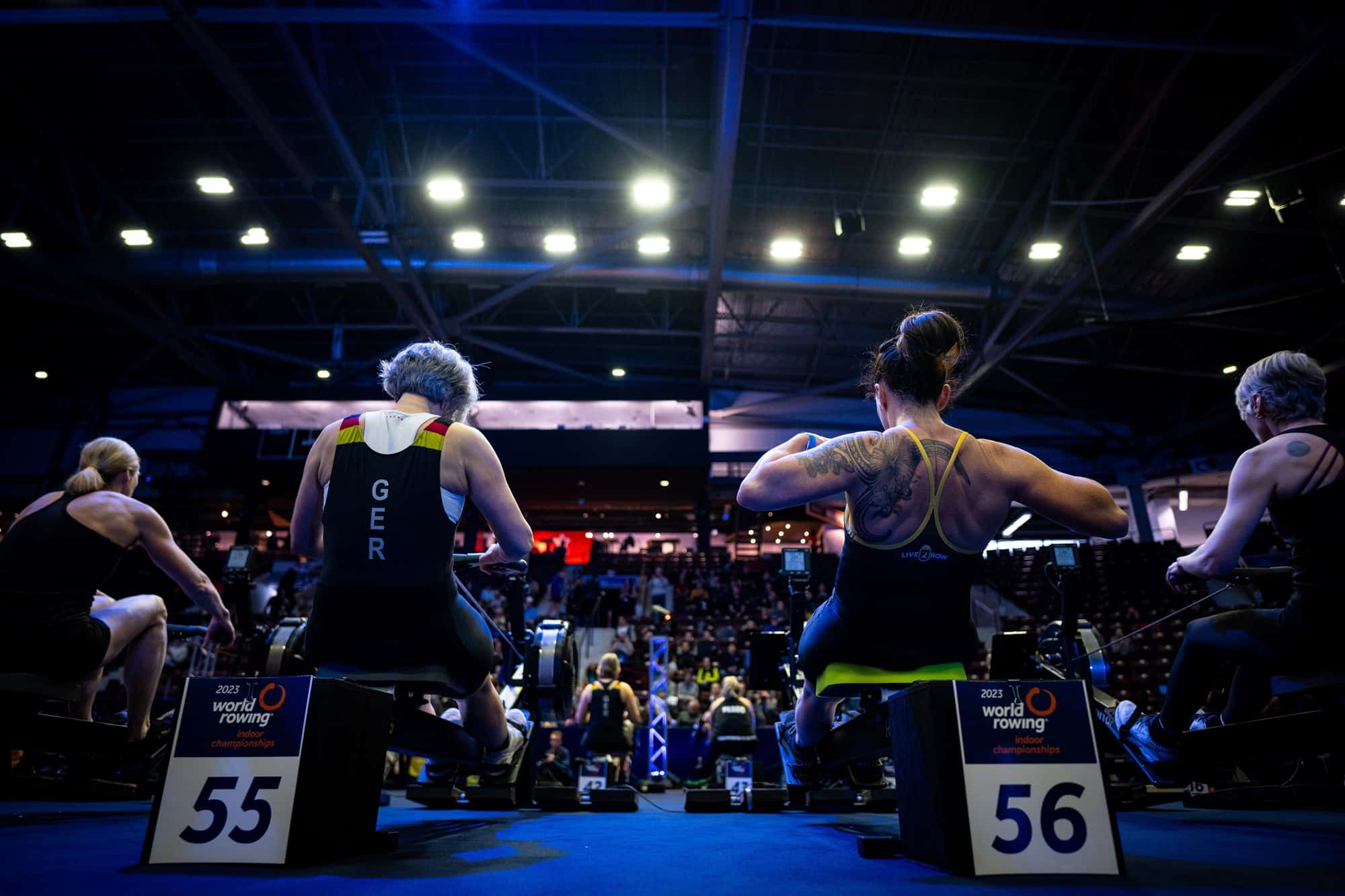 How does a hybrid indoor rowing event work? - World Rowing