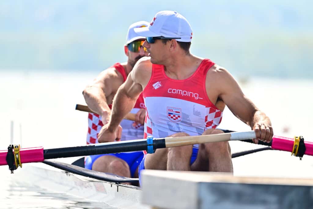 2024 World Rowing Cup I - Varese, Italy - Men's Pair (M2-) Repechage 2