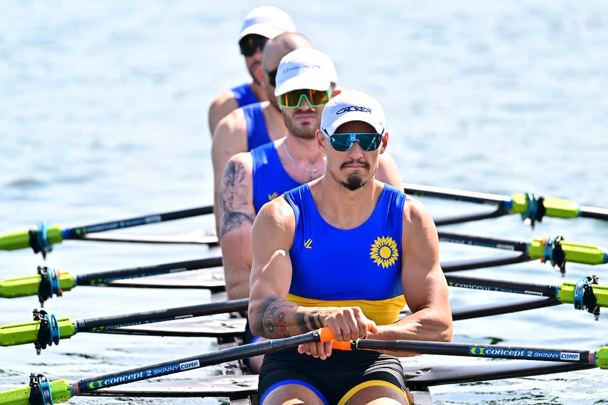 2024 World Rowing Cup I - Varese, Italy - Men's Quadruple Sculls (M4x ...