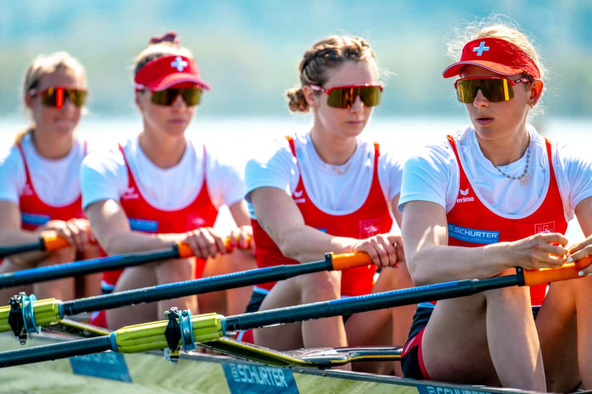 2024 World Rowing Cup I - Varese, Italy - Women's Quadruple Sculls (W4x ...