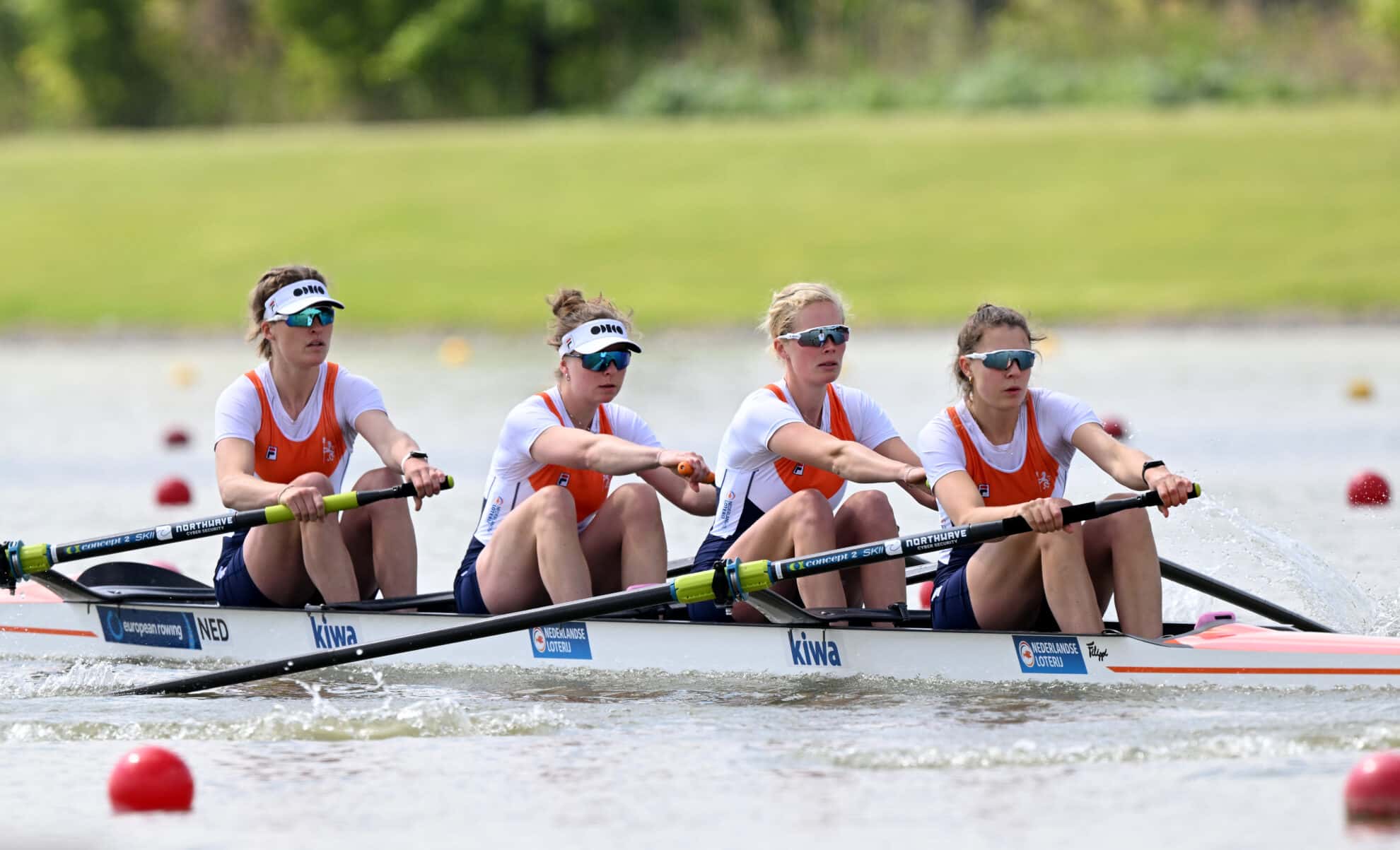 2024 European Rowing Championships - Szeged, Hungary - Women's Four (W4 ...