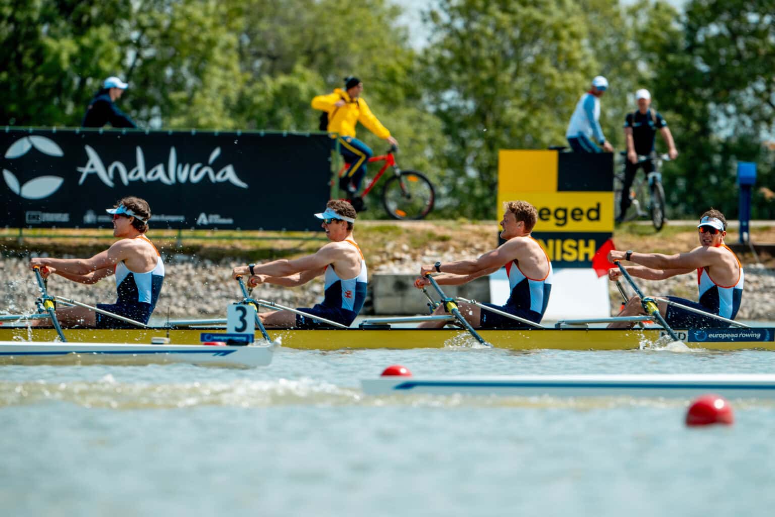 Day Two racing at the 2024 European Rowing Championships in Szeged ...