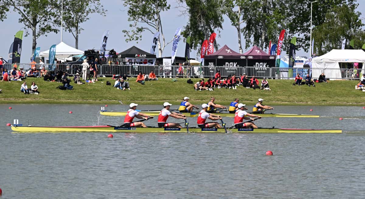 2024 European Rowing Championships - Szeged, Hungary - Men's Four (M4 ...