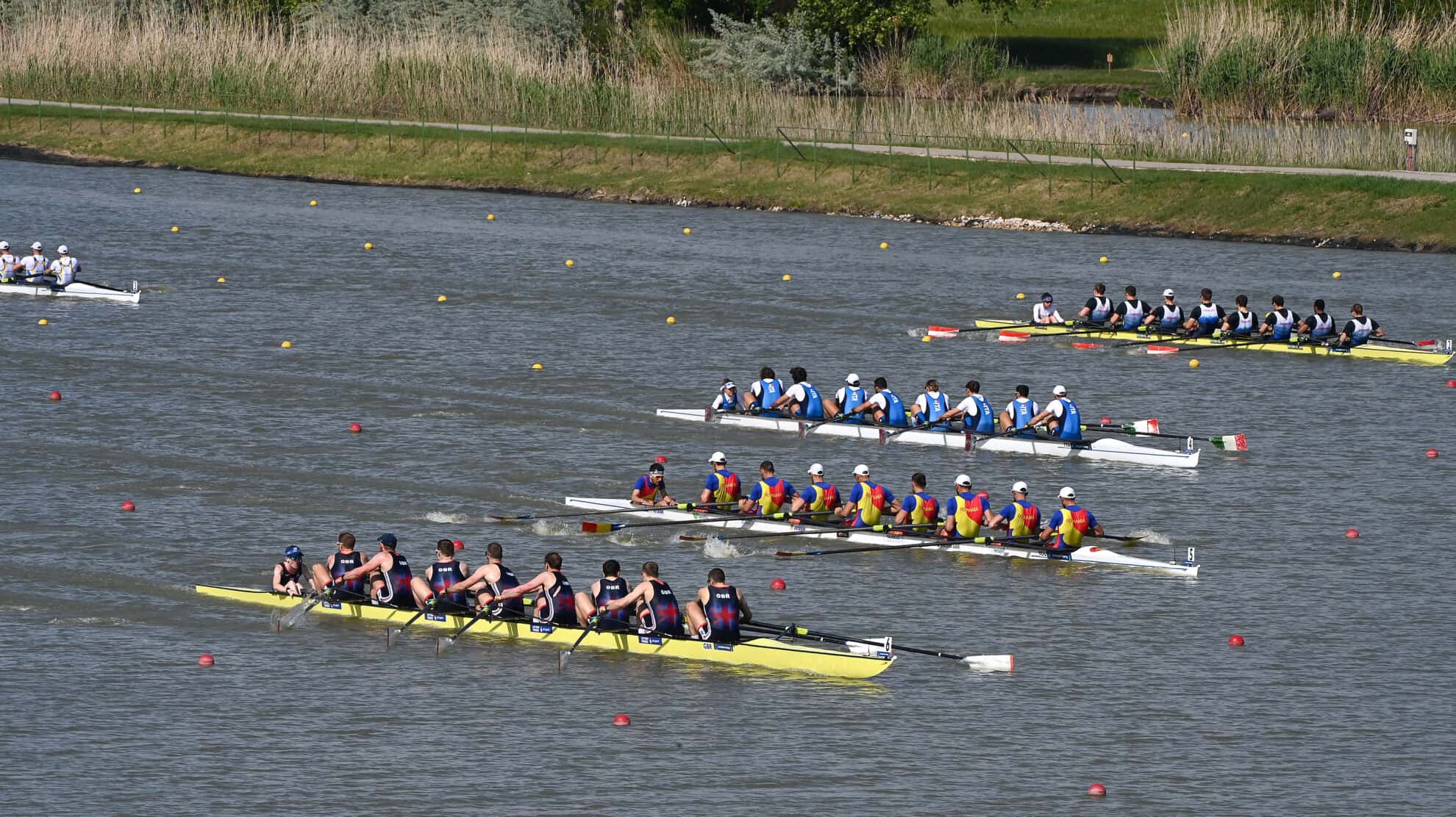 Day Three racing at the 2024 European Rowing Championships in Szeged ...