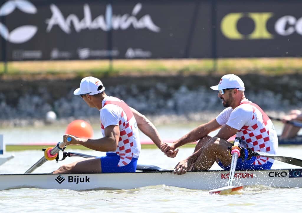 2024 European Rowing Championships - Szeged, Hungary - Men's Pair (M2 ...