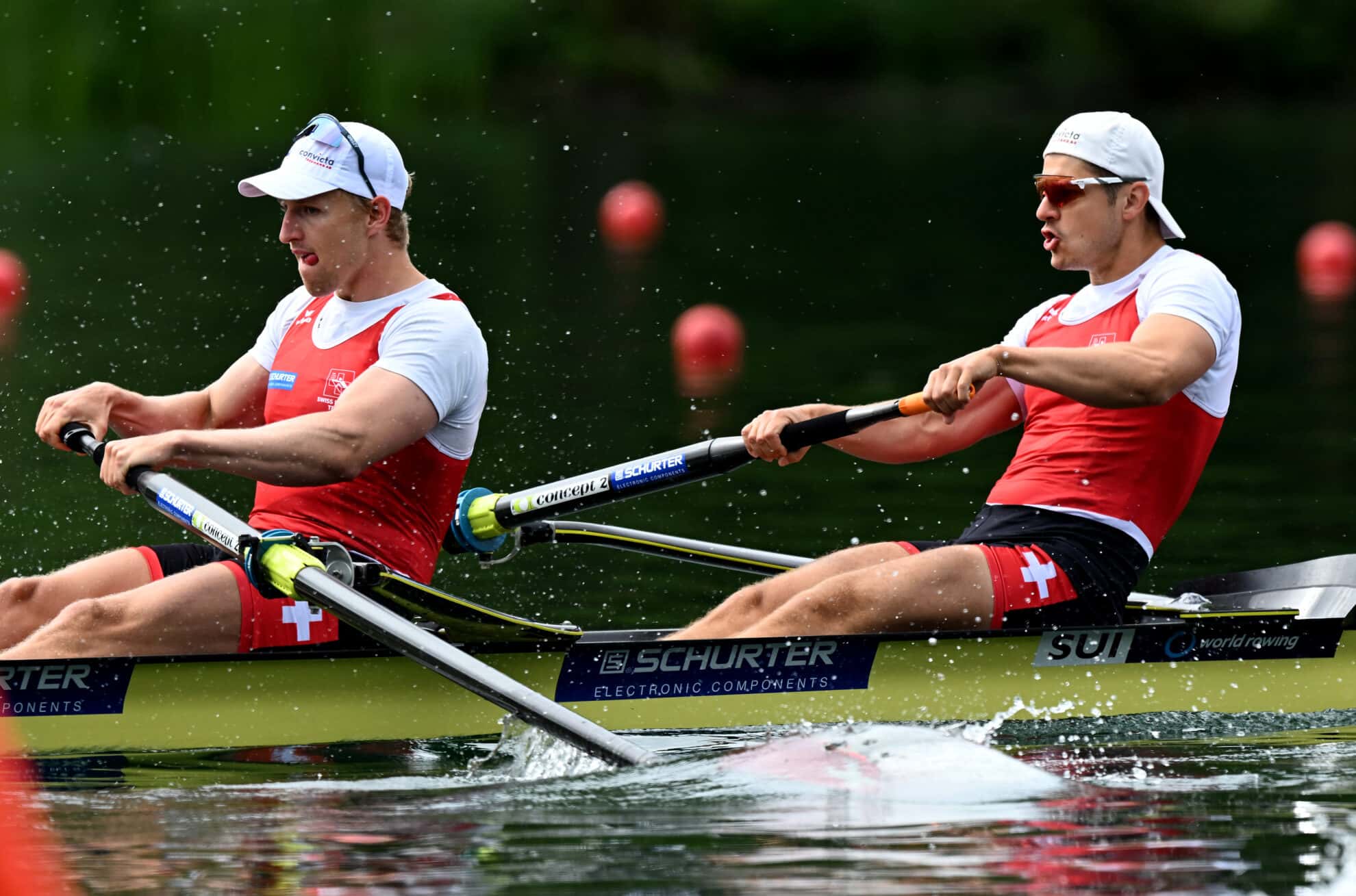 2024 World Rowing Cup II - Lucerne, Switzerland - Men's Pair (M2-) A-final